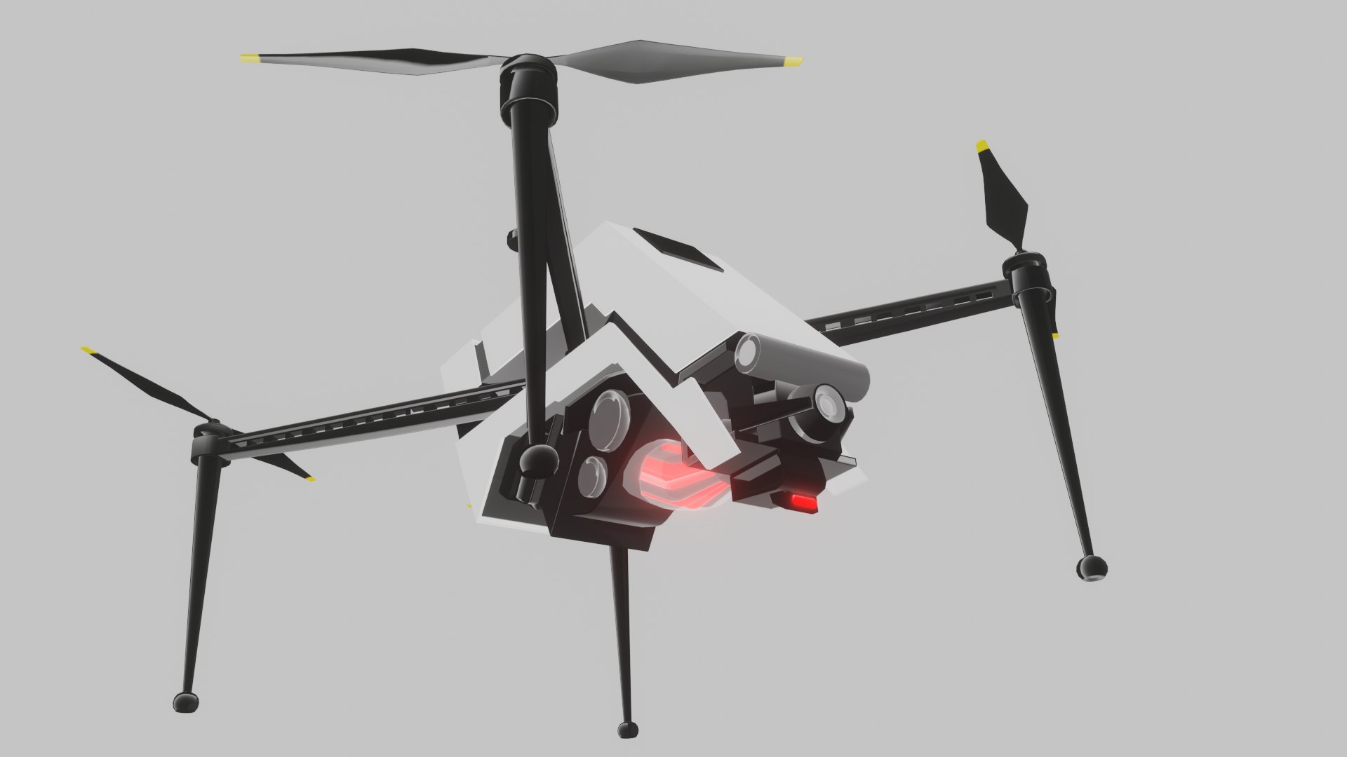 Cyberpunk Drone 3D model - TurboSquid 2092212