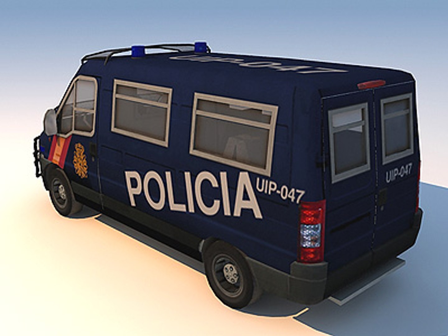 Riot Squad Vehicle 3d Max