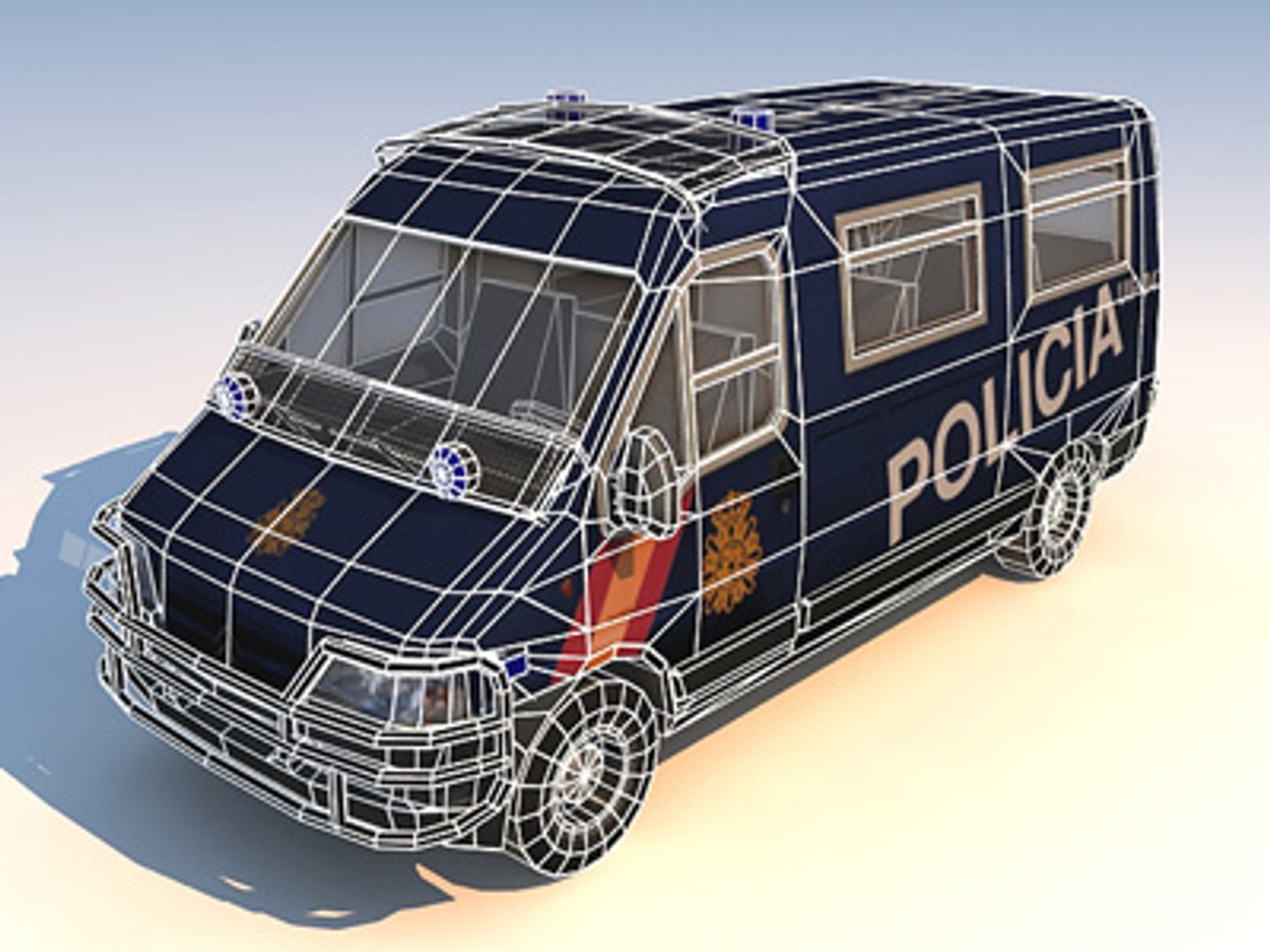 Riot Squad Vehicle 3d Max