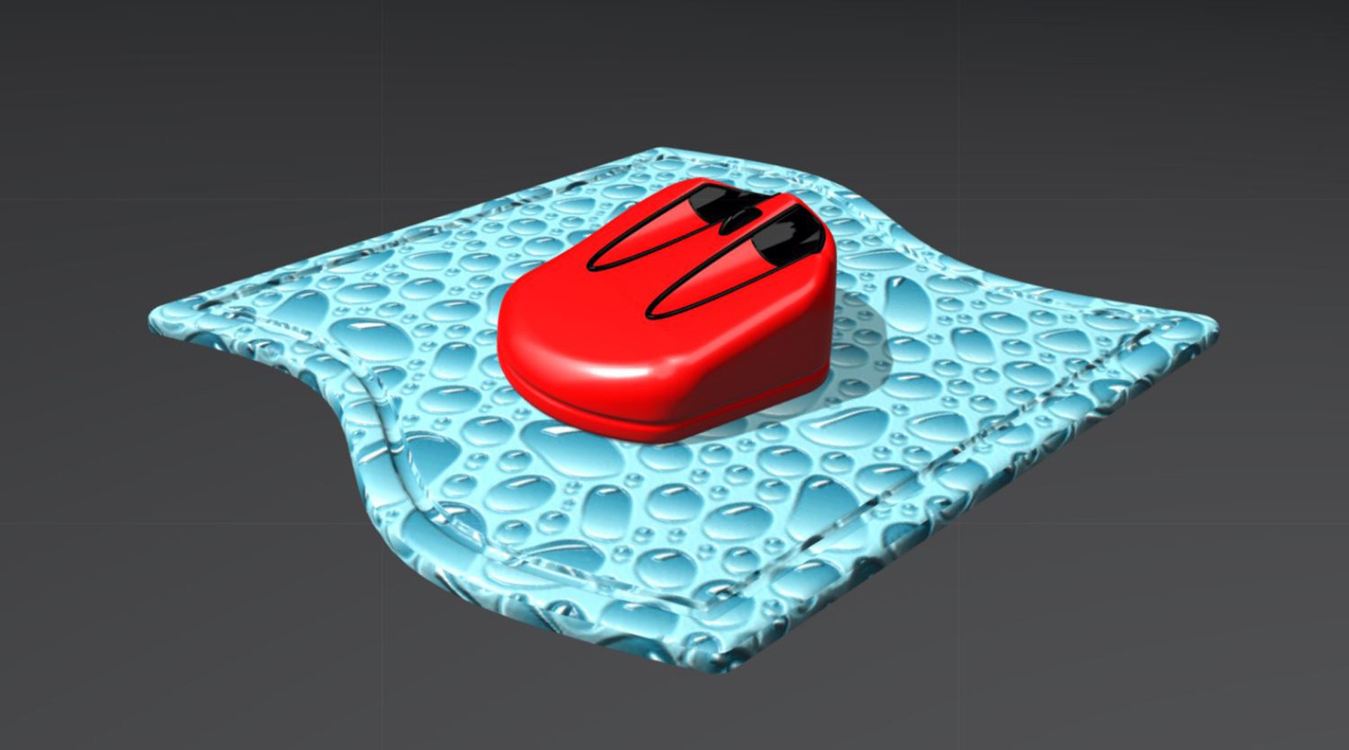 3D Wireless Mouse And Carpet - TurboSquid 2337036