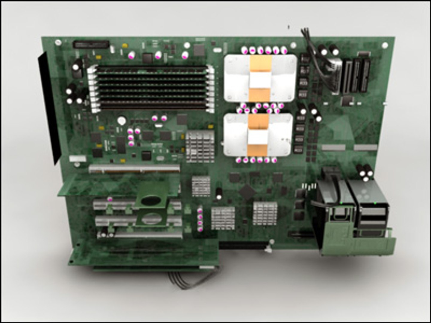 Board Computer 3d Max