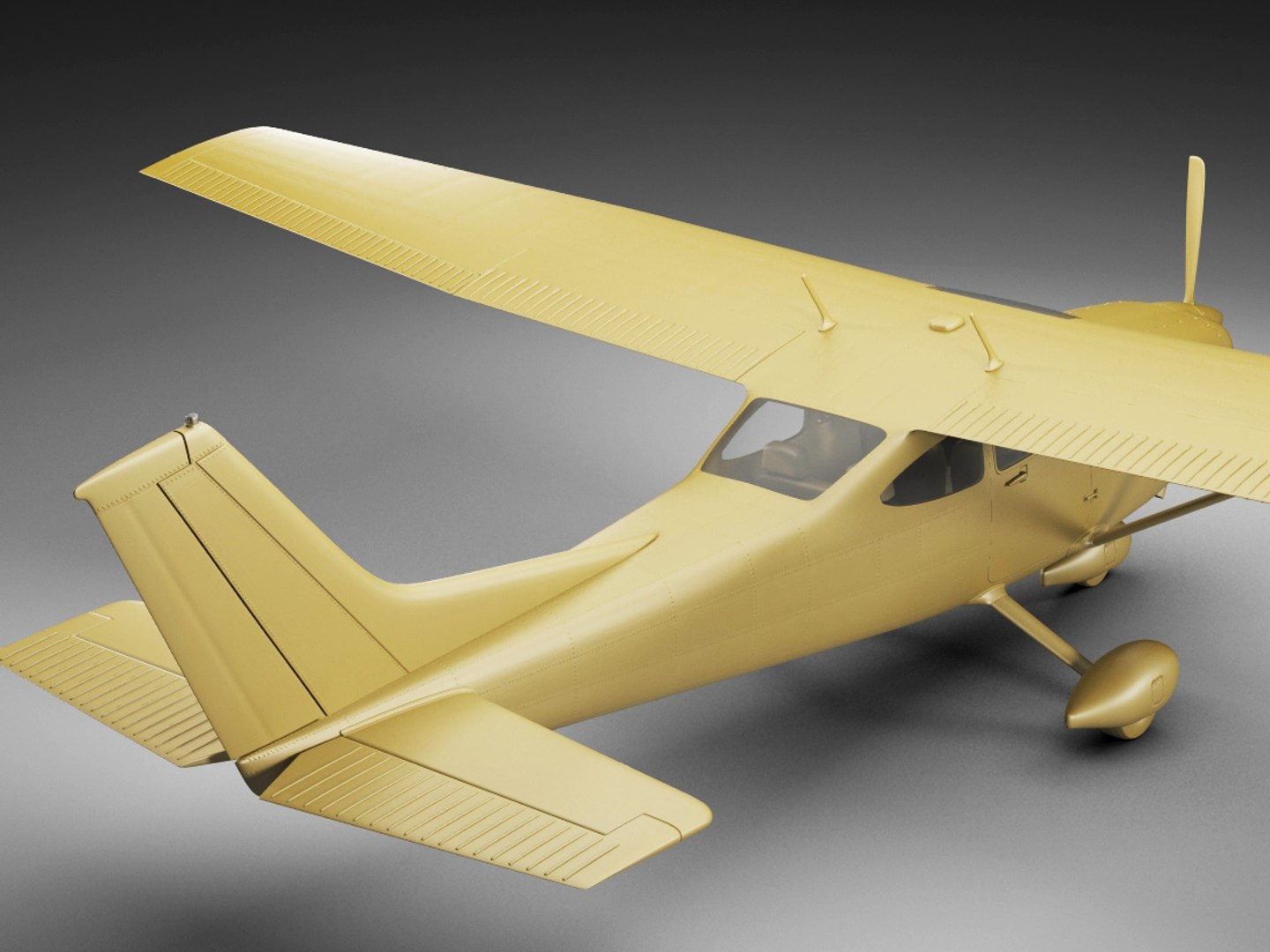 Cessna 182 Skylane 3d Model