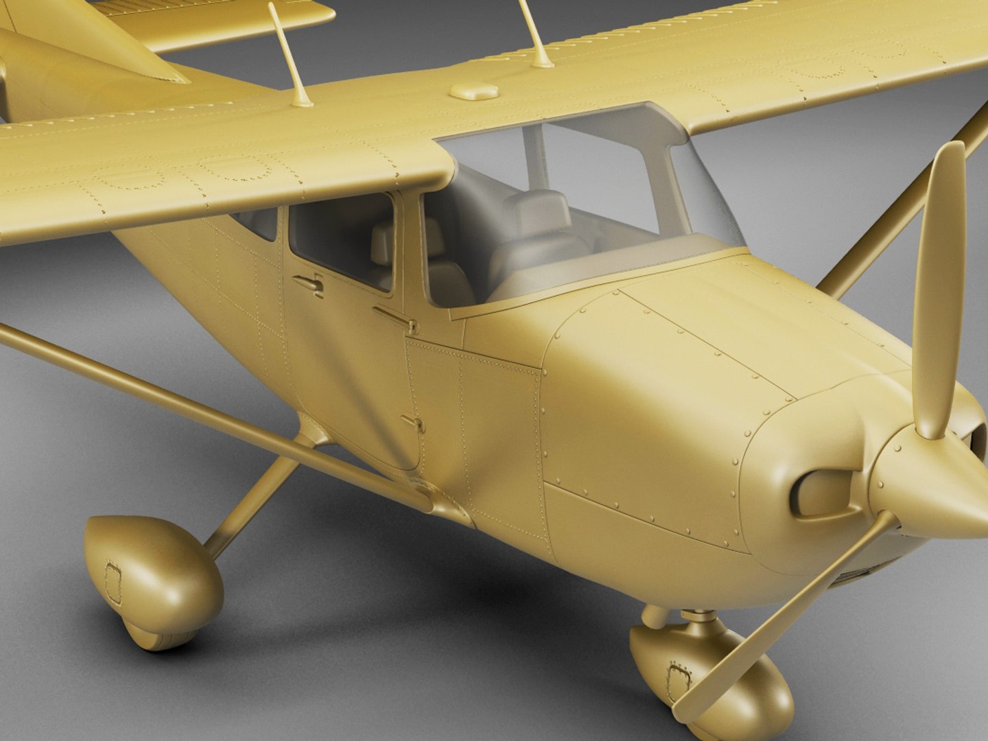 Cessna 182 Skylane 3d Model