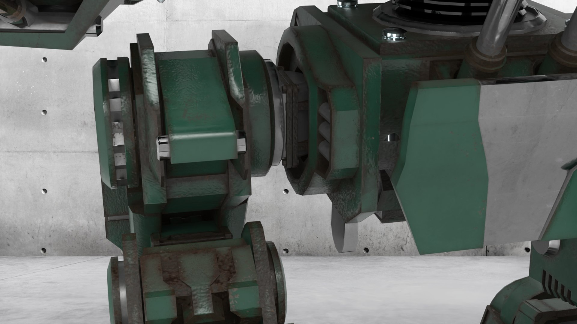 3D model mech military mil - TurboSquid 1669243