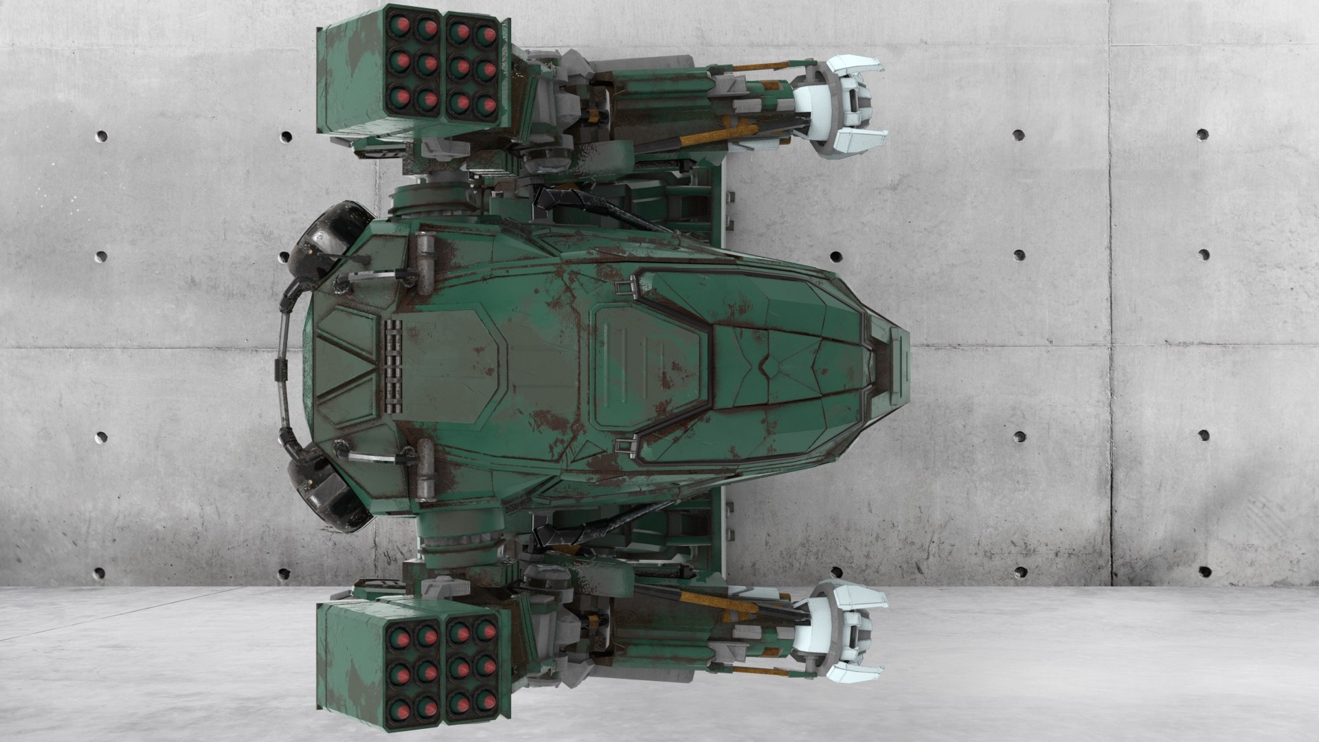 3D Model Mech Military Mil - TurboSquid 1669243