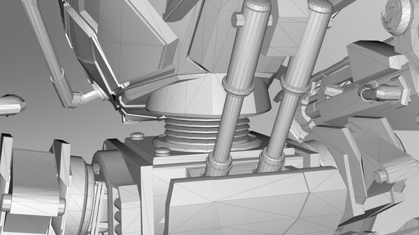 3D model mech military mil - TurboSquid 1669243