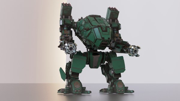 3D model mech military mil - TurboSquid 1669243