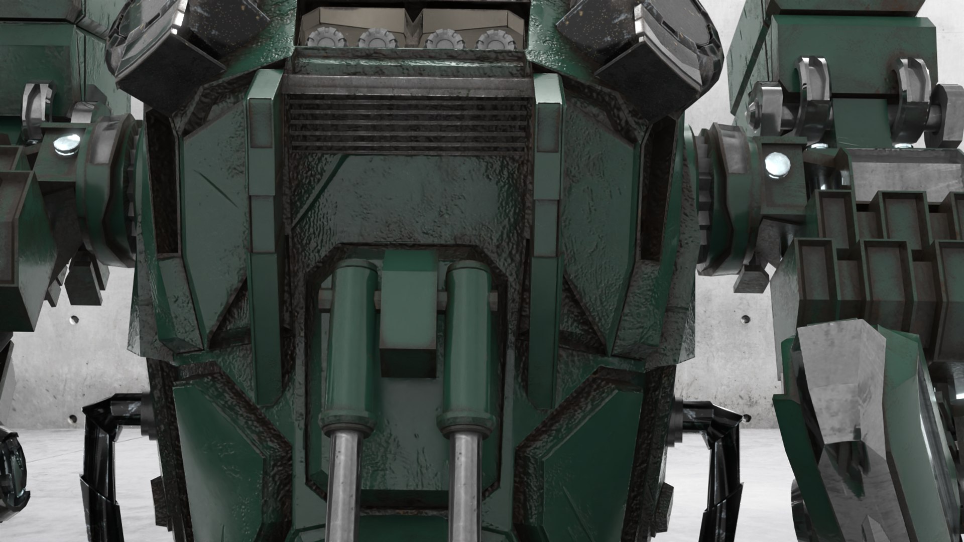 3D Model Mech Military Mil - TurboSquid 1669243