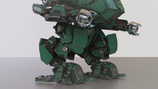 3D model mech military mil - TurboSquid 1669243