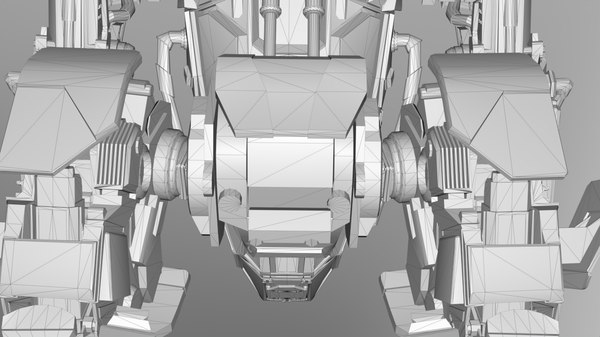 3D model mech military mil - TurboSquid 1669243