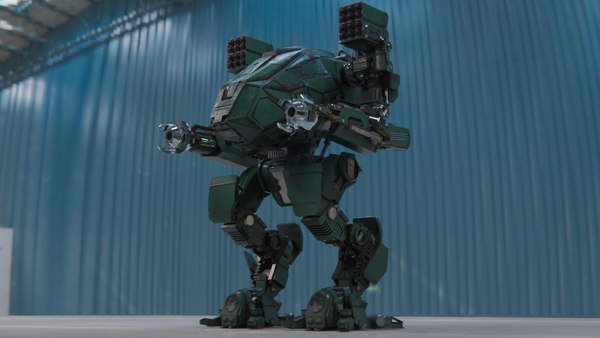 3D model mech military mil - TurboSquid 1669243