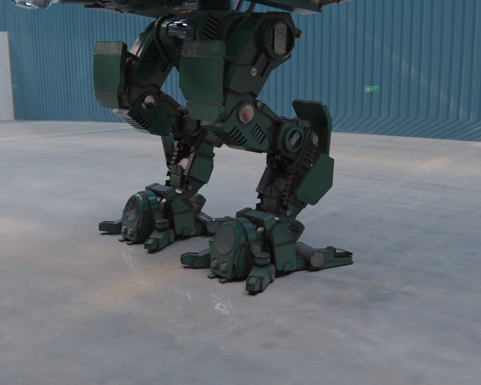 3D model mech military mil - TurboSquid 1669243