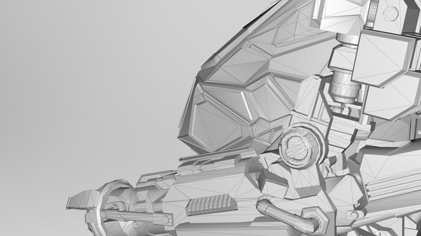 3D model mech military mil - TurboSquid 1669243