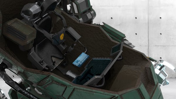 3D model mech military mil - TurboSquid 1669243