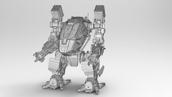 3D model mech military mil - TurboSquid 1669243