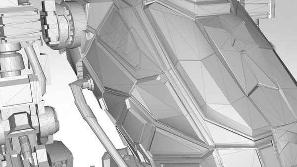 3D model mech military mil - TurboSquid 1669243