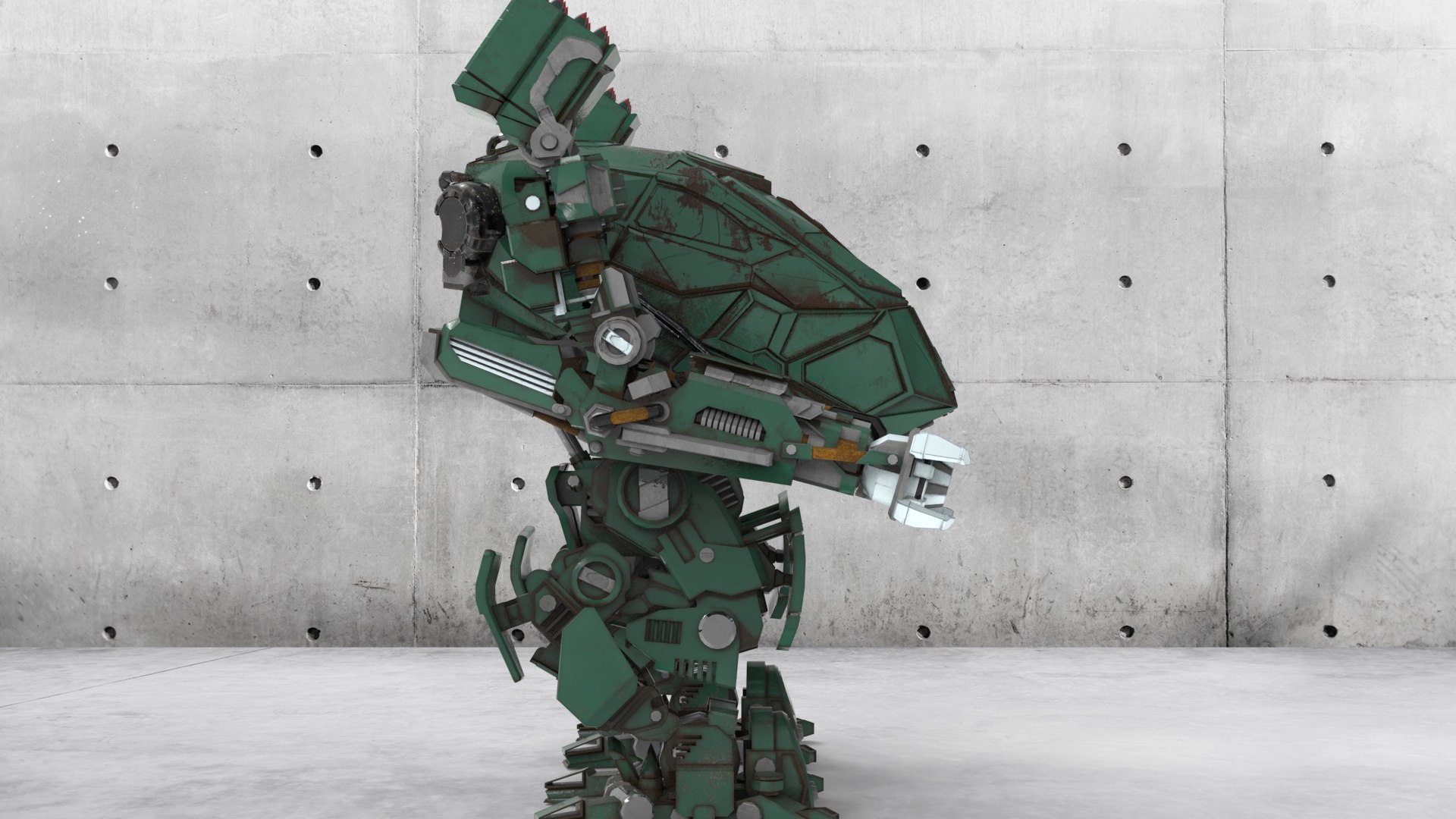 3D Model Mech Military Mil - TurboSquid 1669243