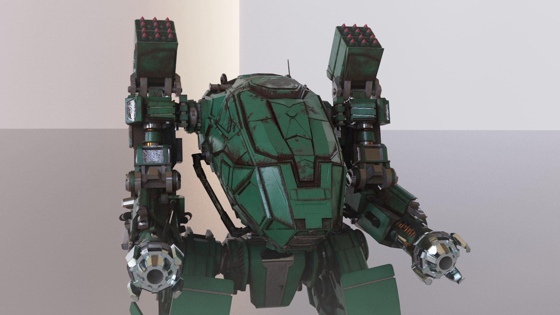 3D model mech military mil - TurboSquid 1669243