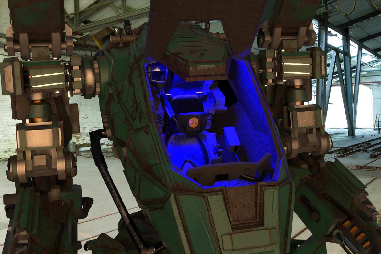 3D Model Mech Military Mil - TurboSquid 1669243