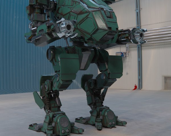 3D model mech military mil - TurboSquid 1669243