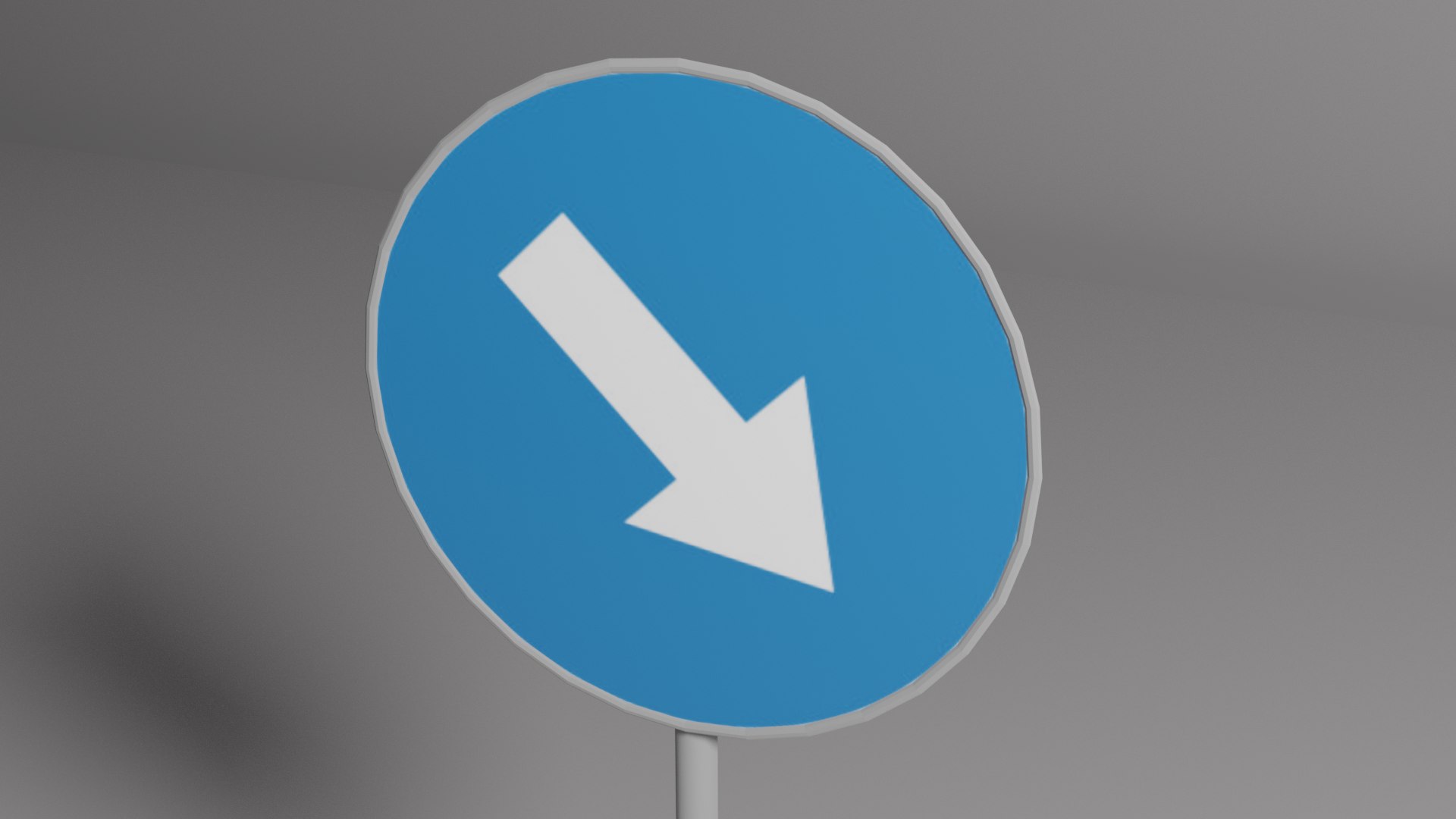 Free Right Sign 3D Model - TurboSquid 1522189