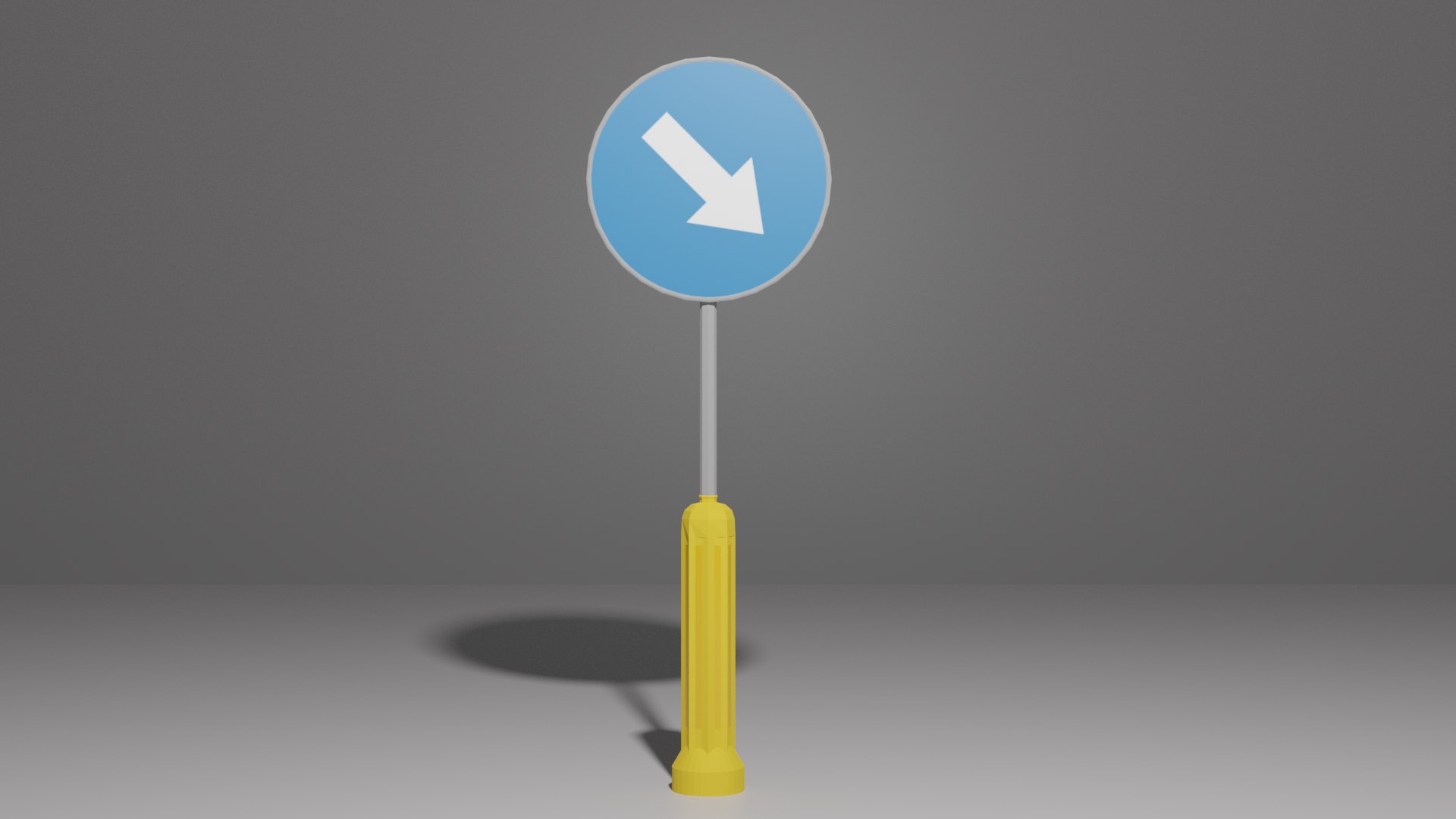 Free Right Sign 3D Model - TurboSquid 1522189