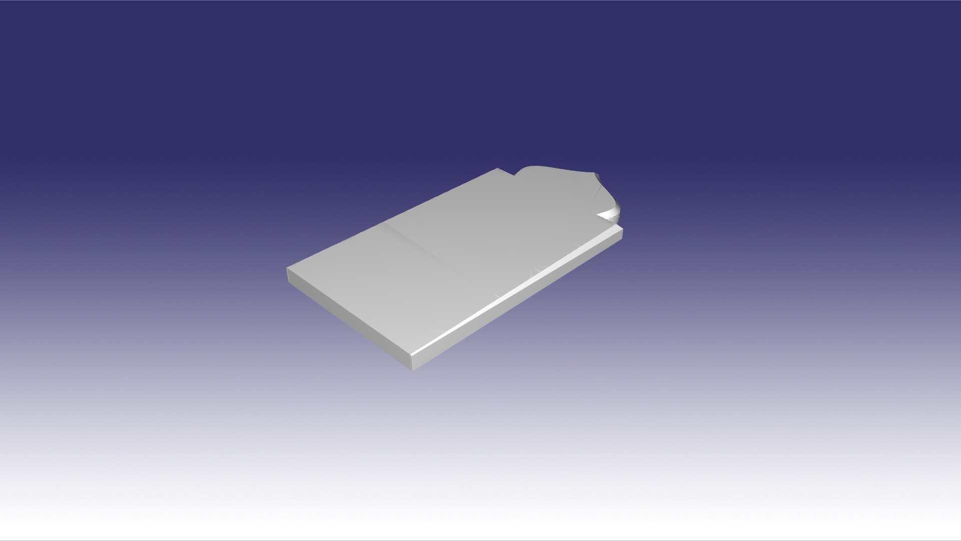 Headstone 3d Modelform21 Tapering Chamfer 3D Model - TurboSquid 2008803