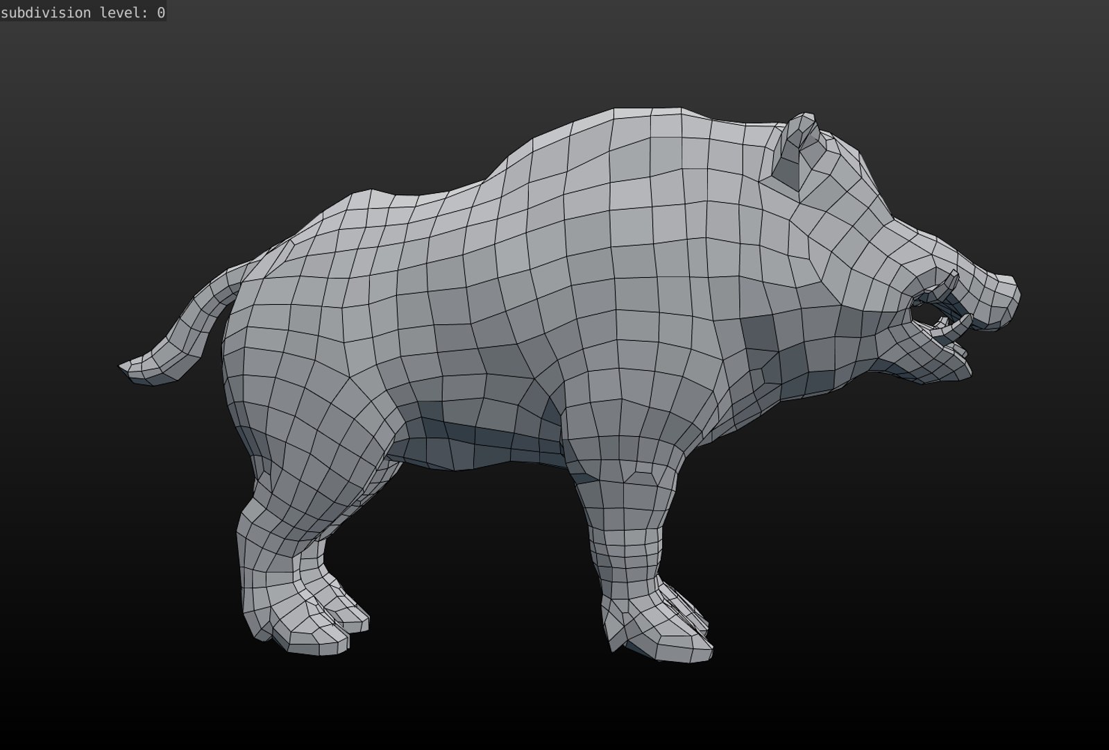 Boar Model - TurboSquid 1175045