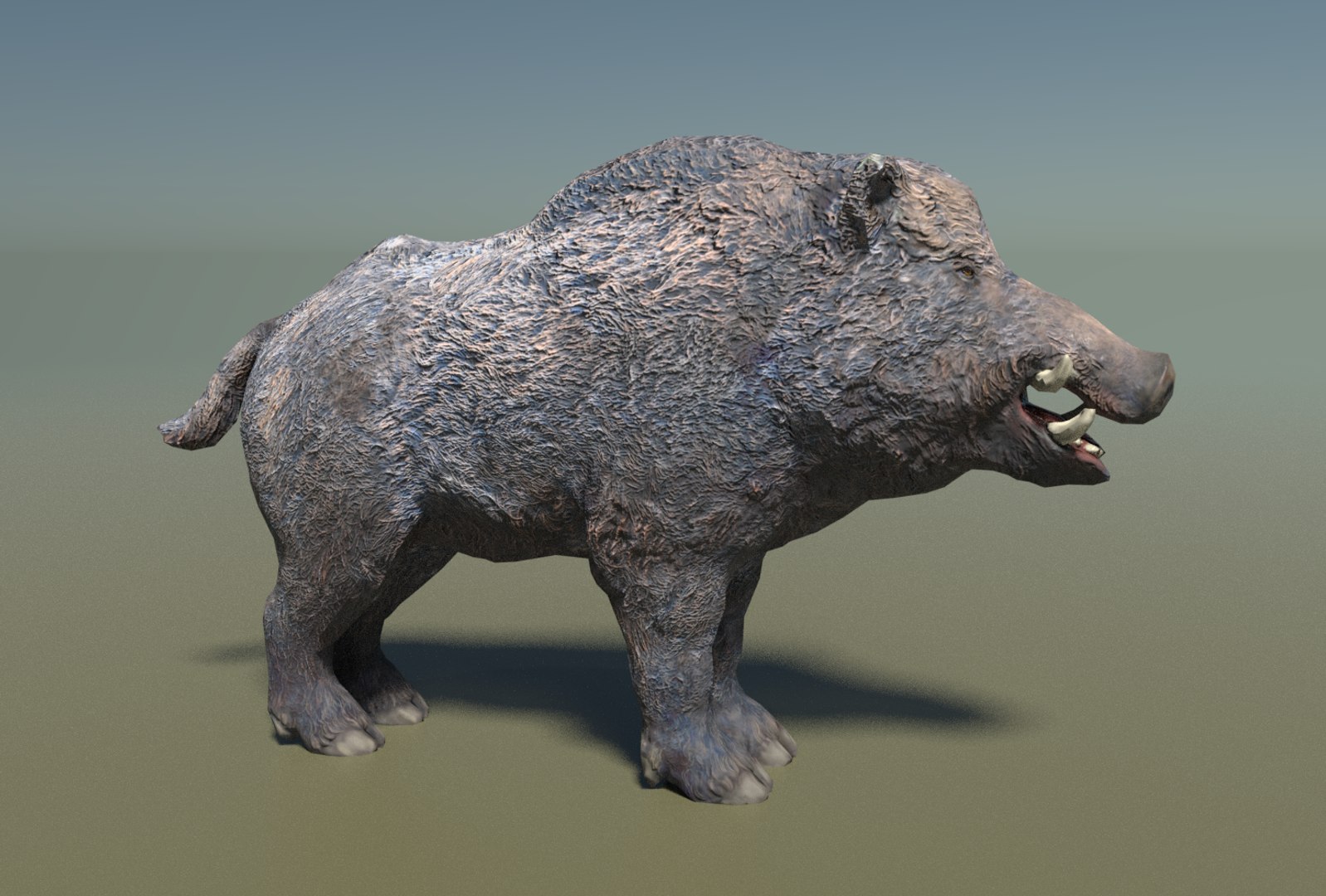 Boar Model - TurboSquid 1175045
