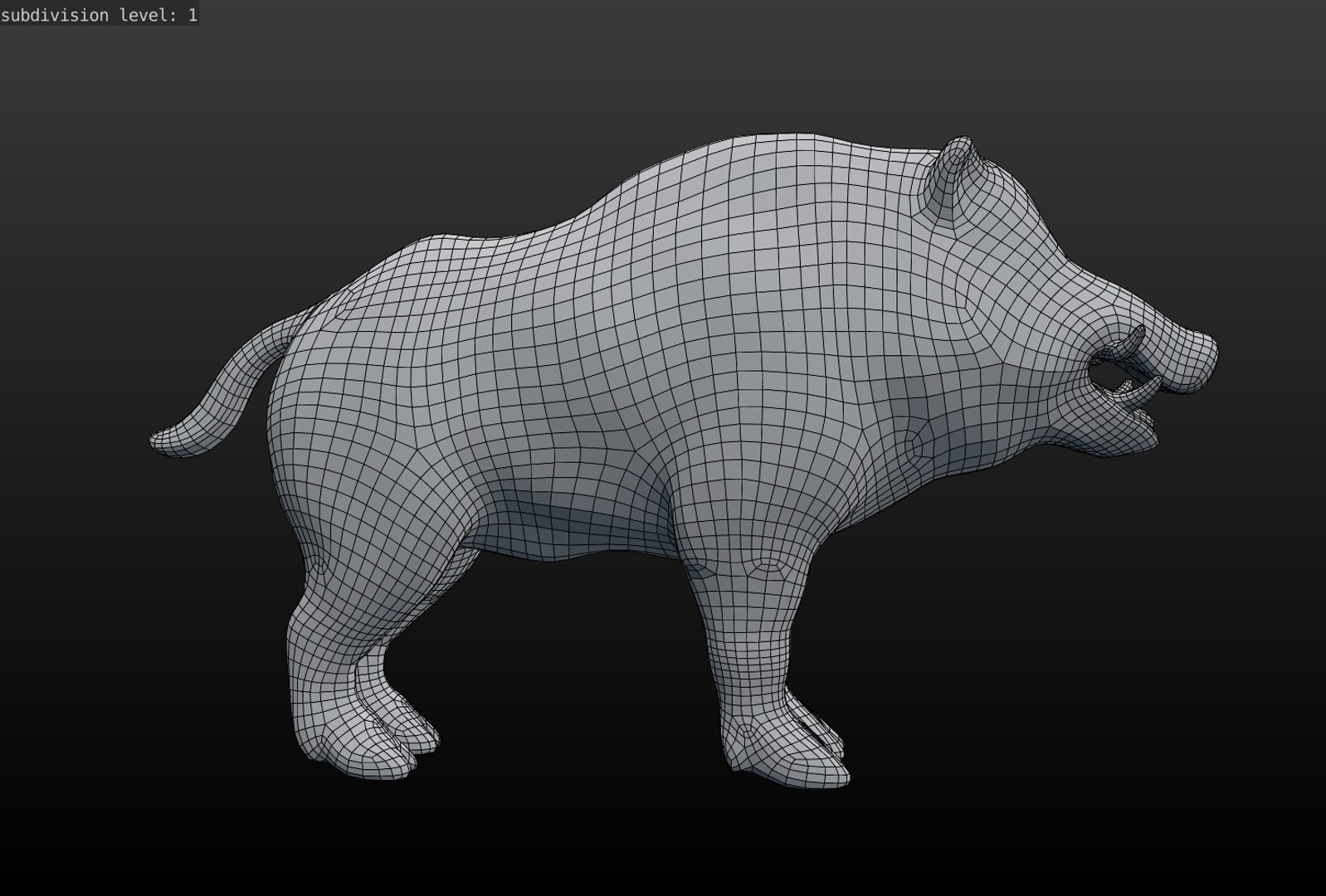 Boar Model - TurboSquid 1175045