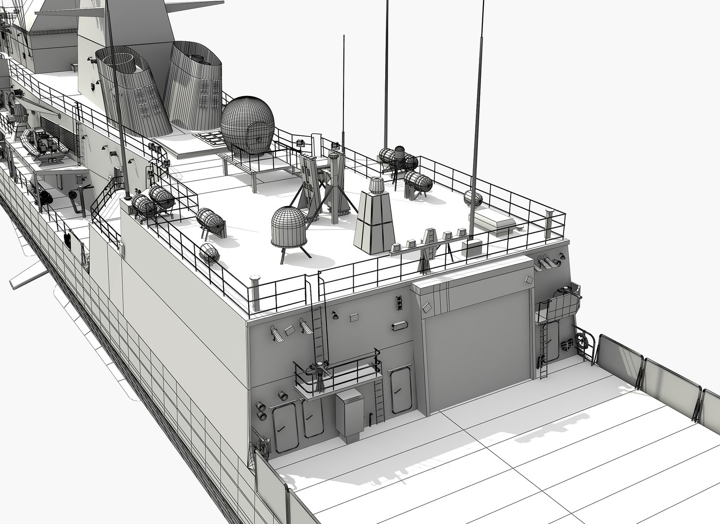3D ANZAC MEKO Class Frigate HMAS ANZAC FFH 150 Model - TurboSquid 2096529