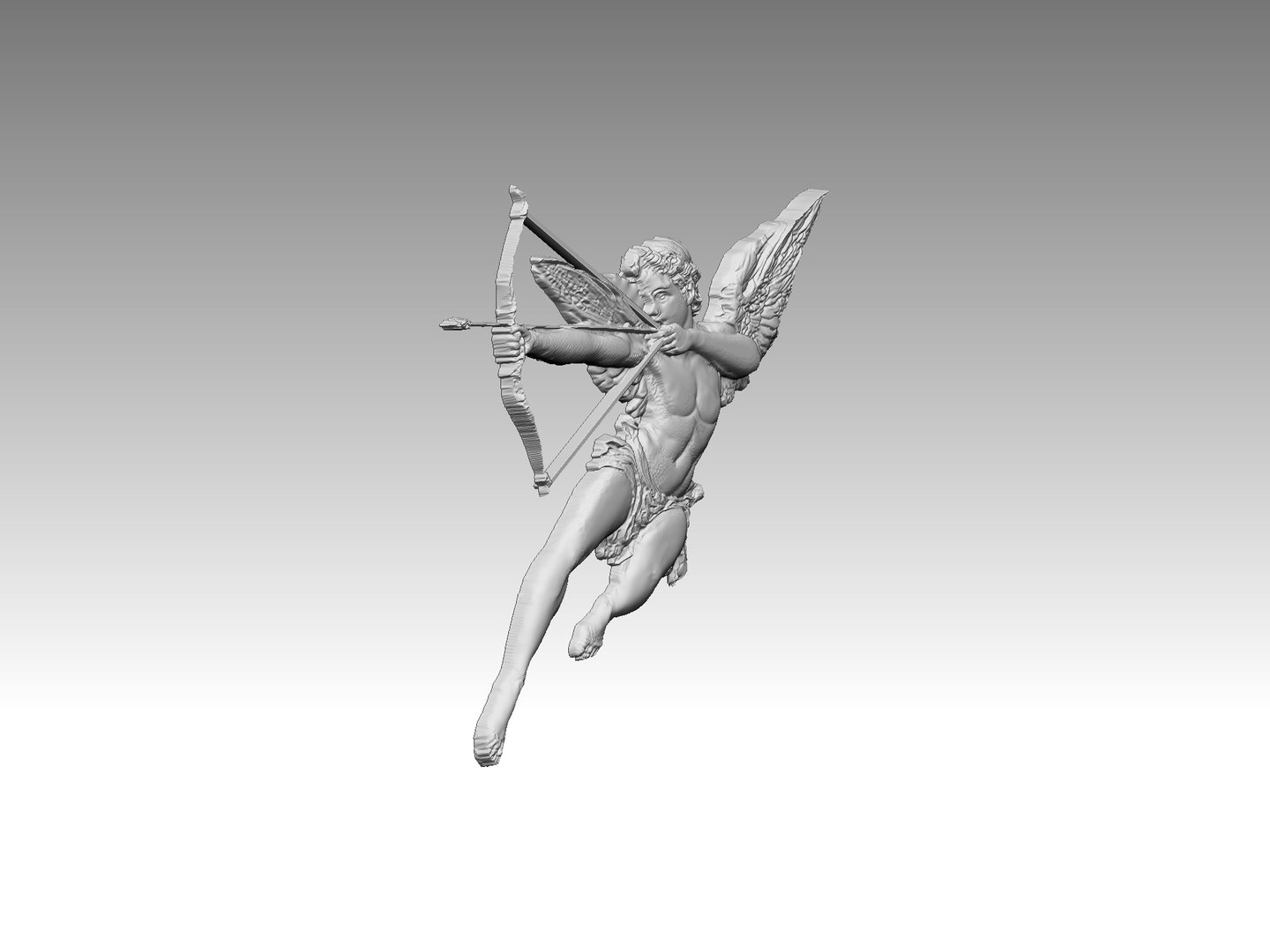 Angel Man Relief 3D - TurboSquid 2388813