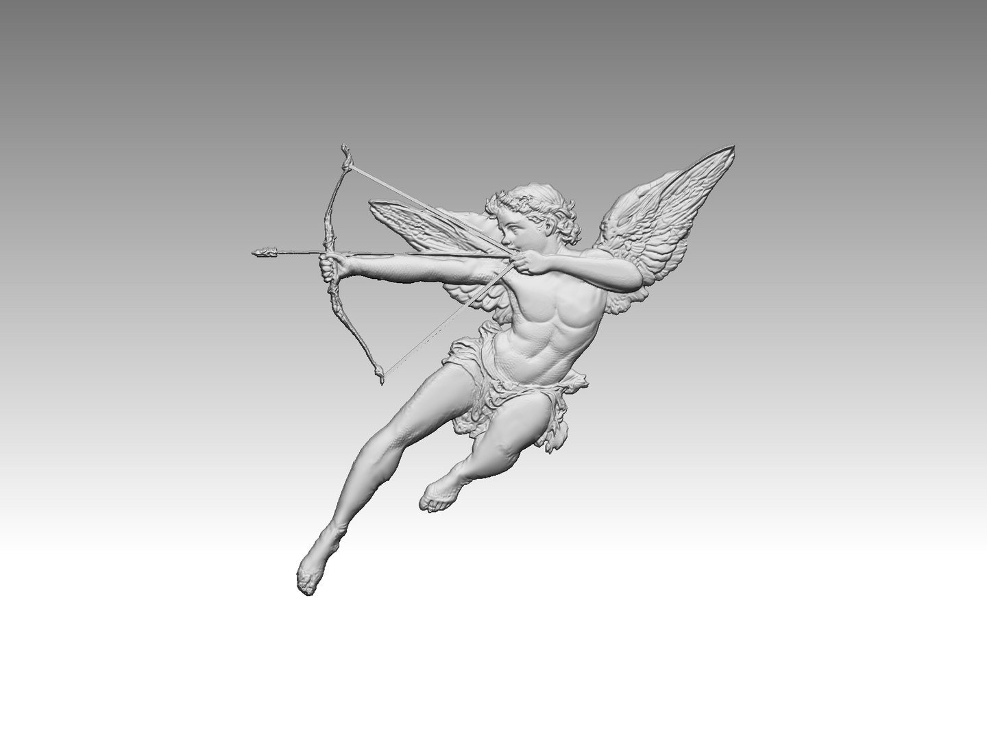 Angel Man Relief 3D - TurboSquid 2388813