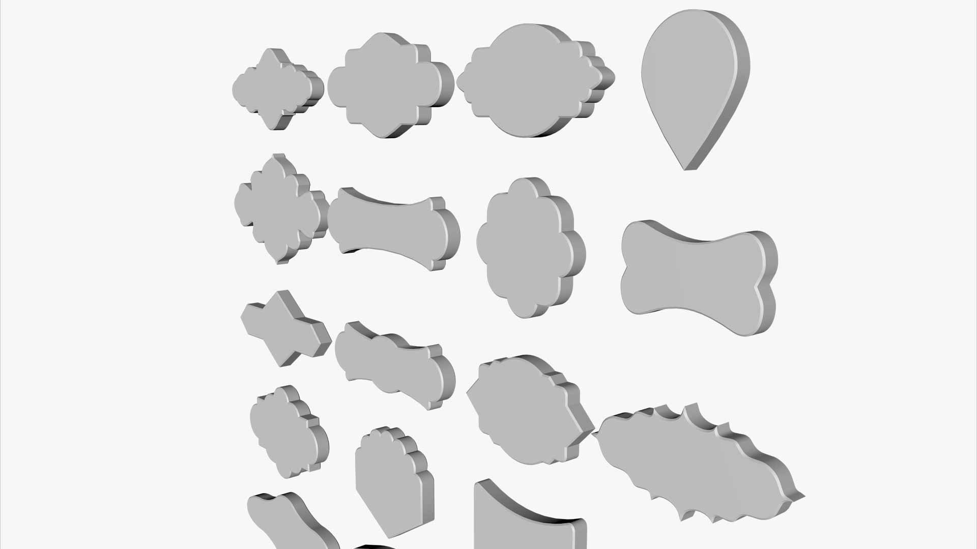 3D Volumetric Frame Pack Model - TurboSquid 2079733