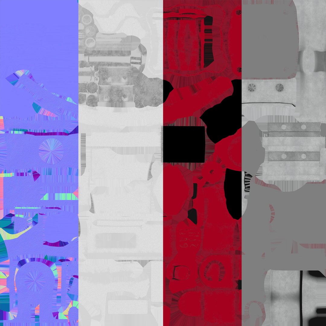 Central Forge Clean and Dirty 3D model - TurboSquid 2097586