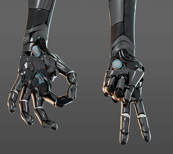 Free 3D Robotic-Hand Models | TurboSquid