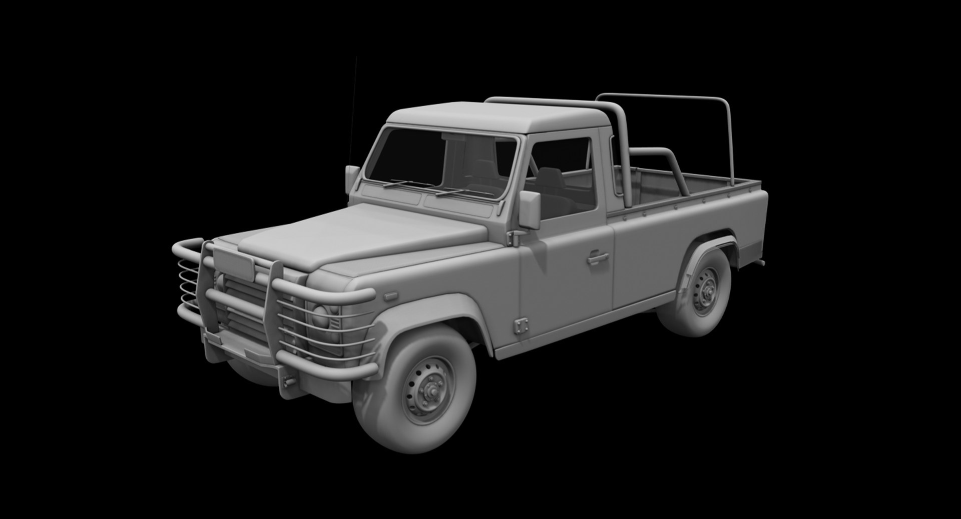 3D Model Jeep Car - TurboSquid 1540841