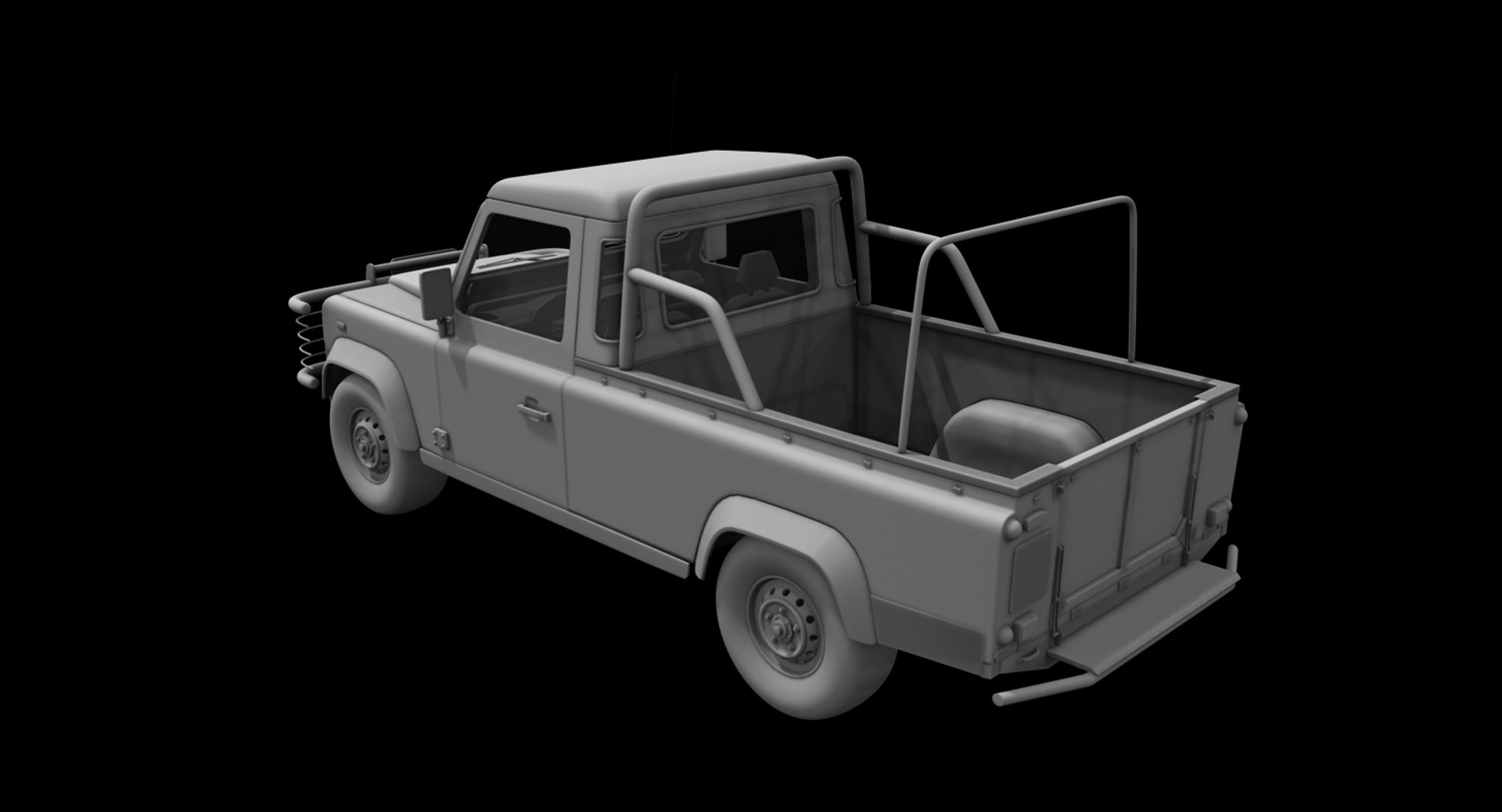 3D Model Jeep Car - TurboSquid 1540841