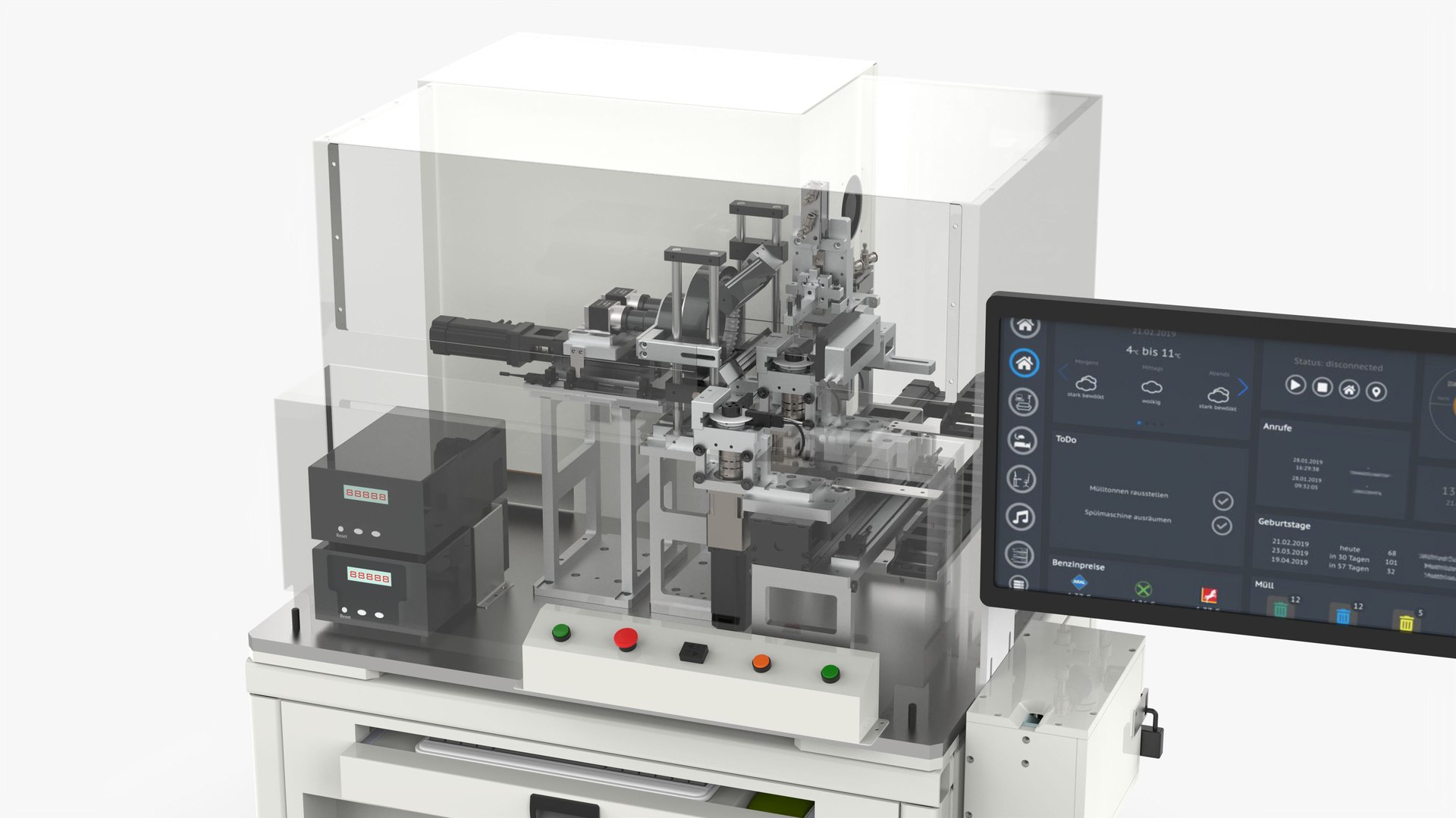 3d Automatic Pin Detection Machine Turbosquid 2005362