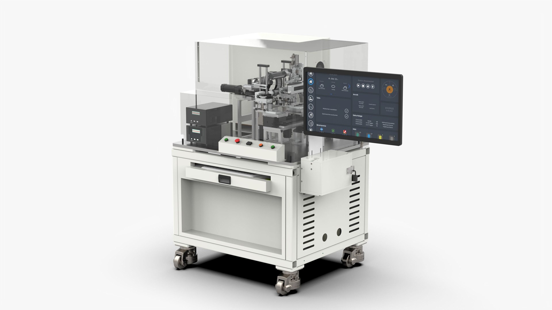 3d Automatic Pin Detection Machine Turbosquid 2005362
