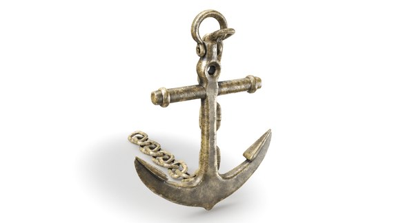 3D real ship anchor - TurboSquid 1372276