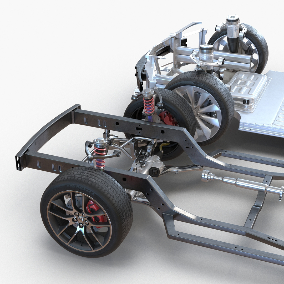 chassis s 3d obj