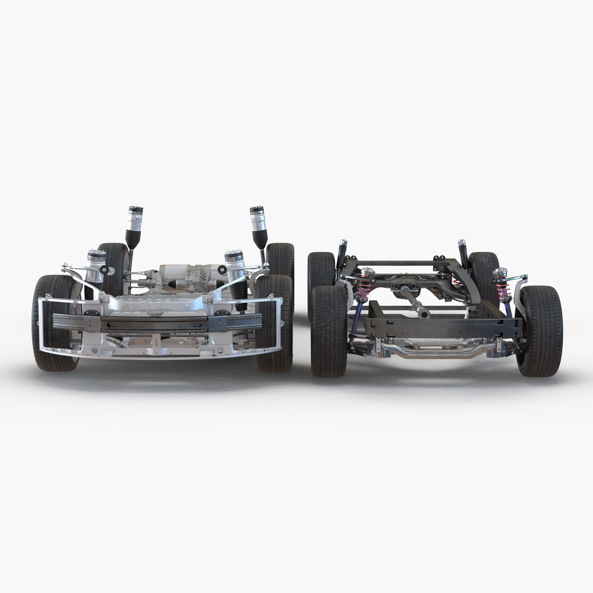 chassis s 3d obj