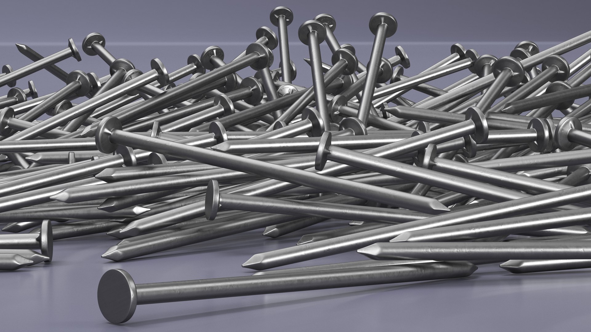 Pole Barn Nails Model - TurboSquid 2061407