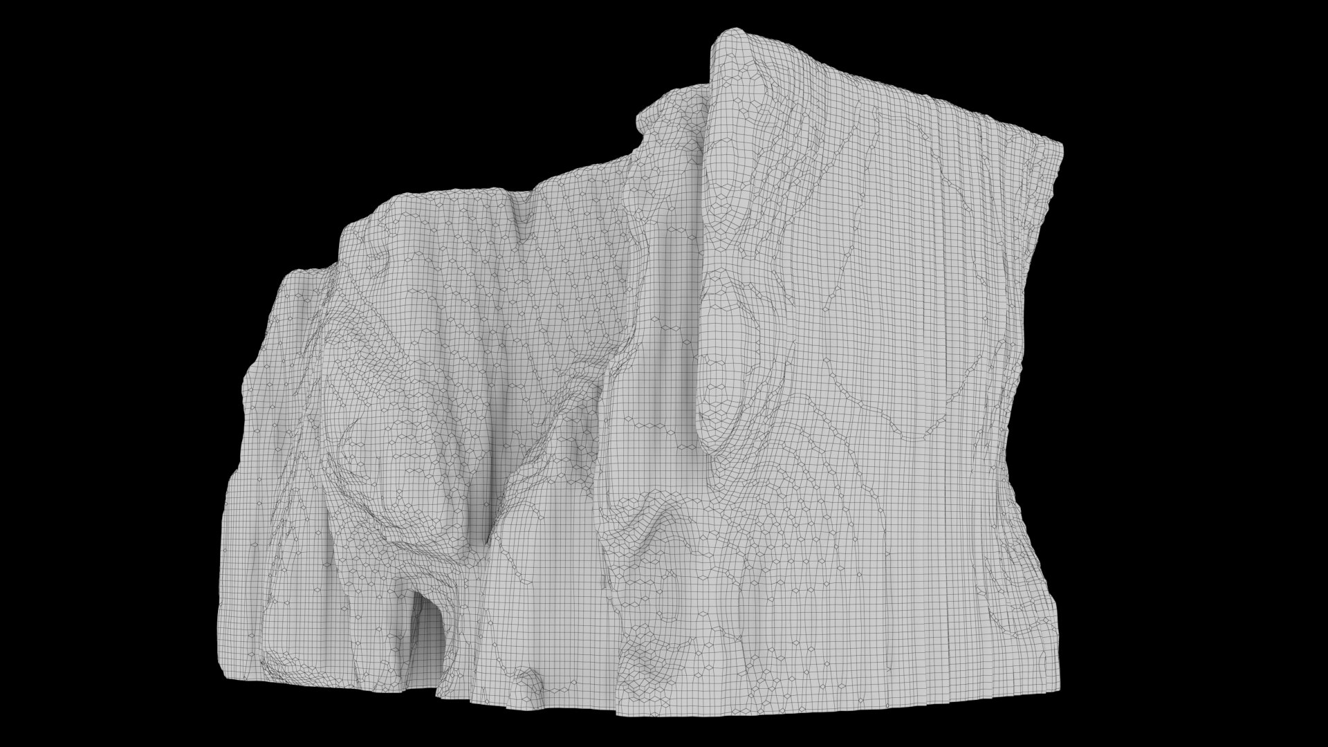 Cliff 3D Model - TurboSquid 2120215