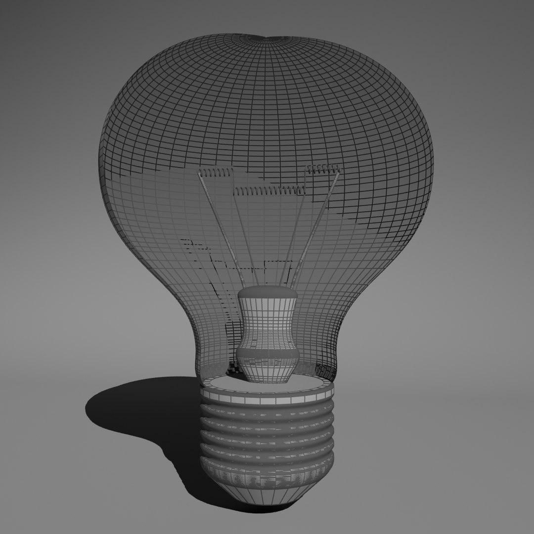 Light bulb 3D model - TurboSquid 1224167