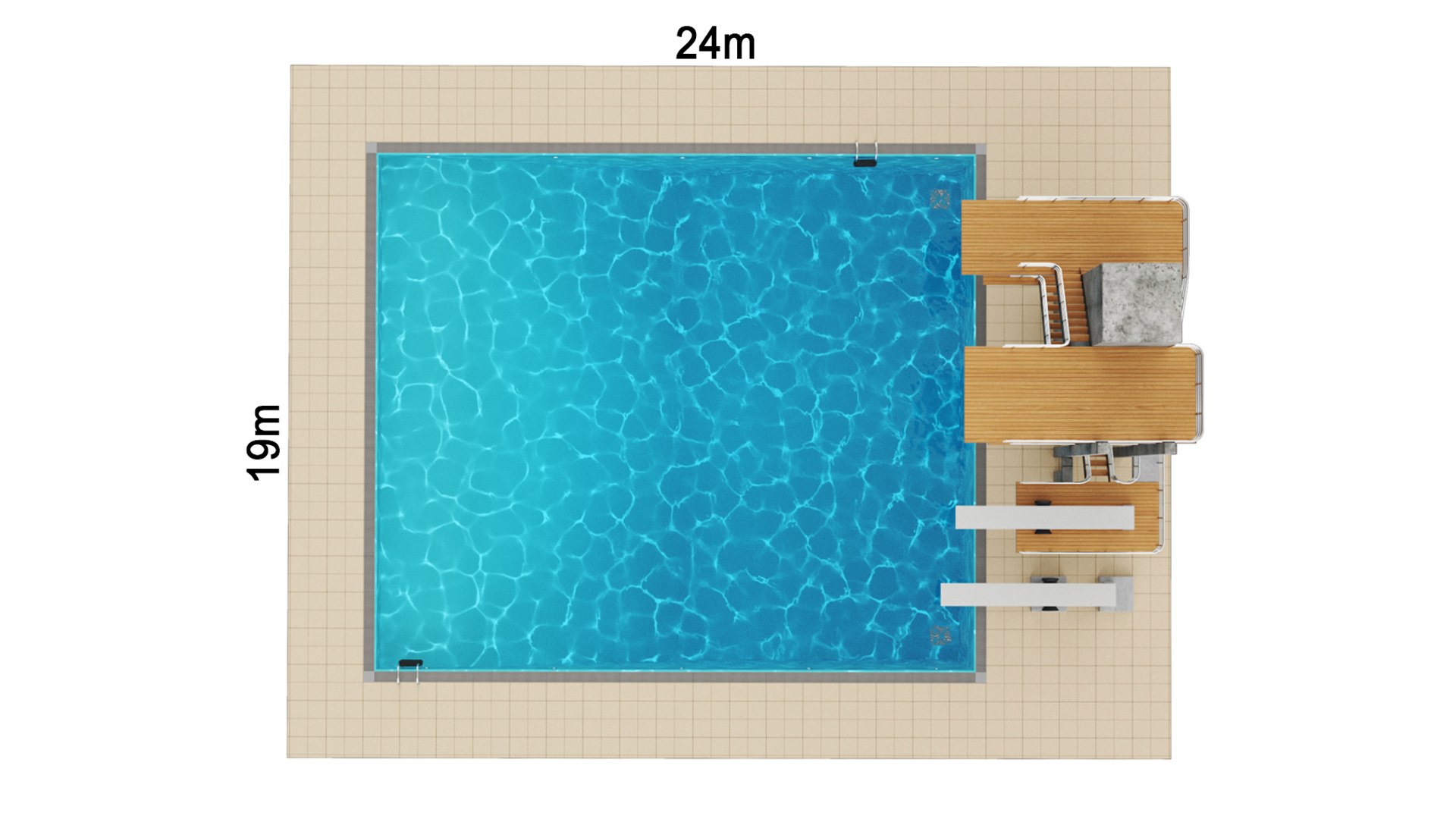 3D Model Diving Pool - TurboSquid 1822394