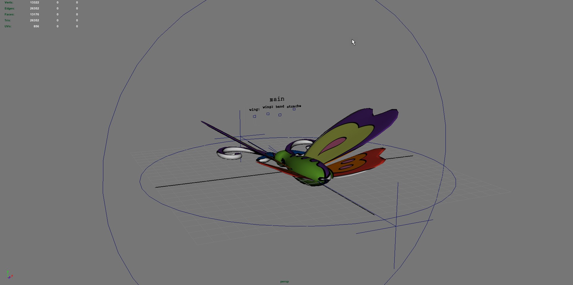 3D Butterfly 2015 - TurboSquid 1337350