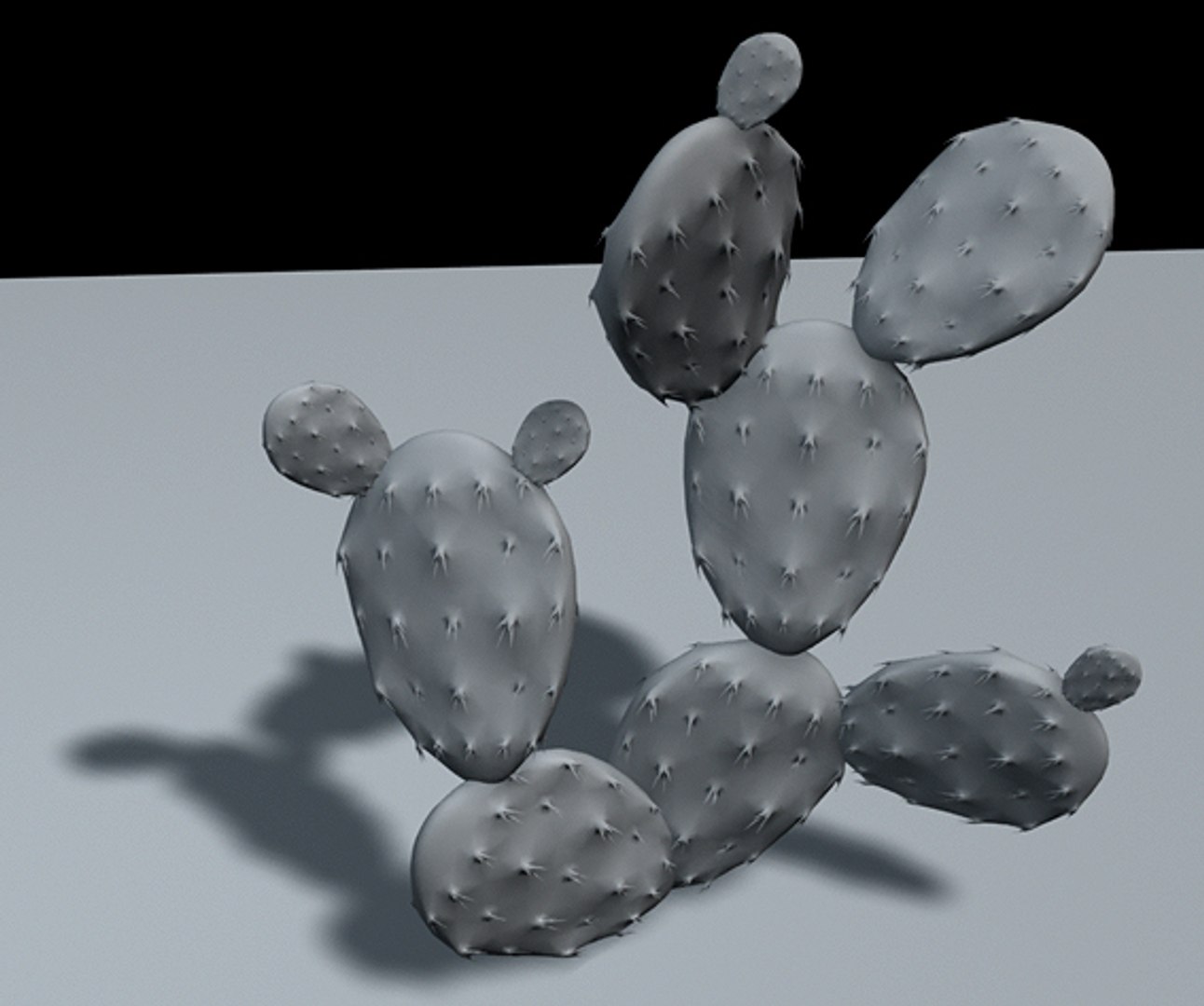 3d Model Prickly Pear