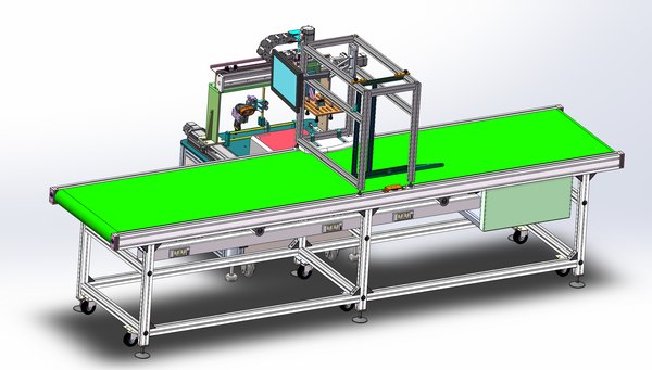 Automatic Weighing Assembly Line model - TurboSquid 1801390